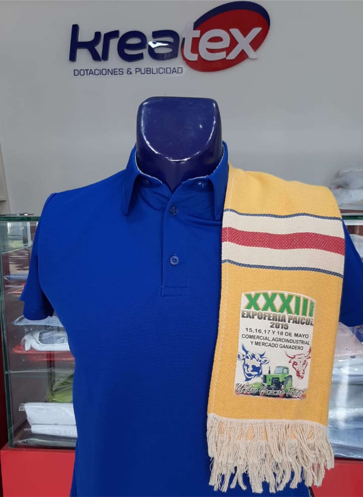Poncho promocional Colombia - Kreatex